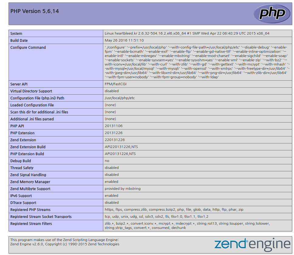 [CentOS 6.x] Nginx mysql php 설치 및 연동 - 스마일서브 IDCHOWTO닷컴